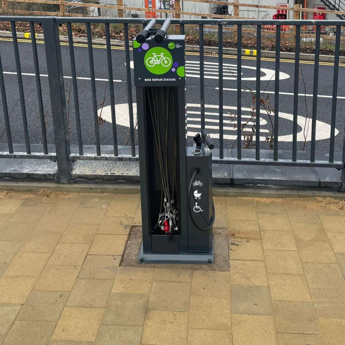 Turvec Public Bike Repair Station - Anthracite Grey | In Stock ...