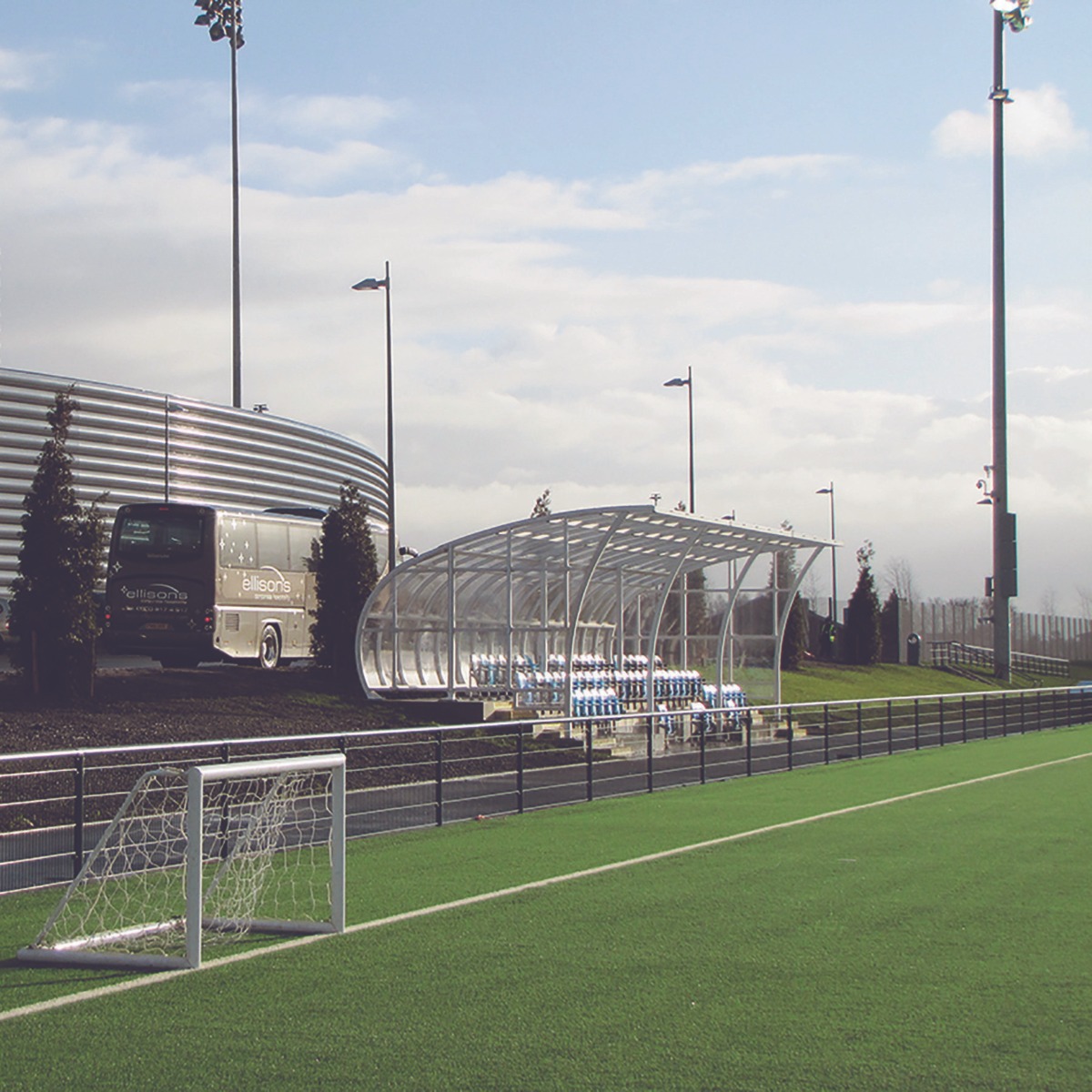 Spectator Shelter for Sports Grounds | Treble