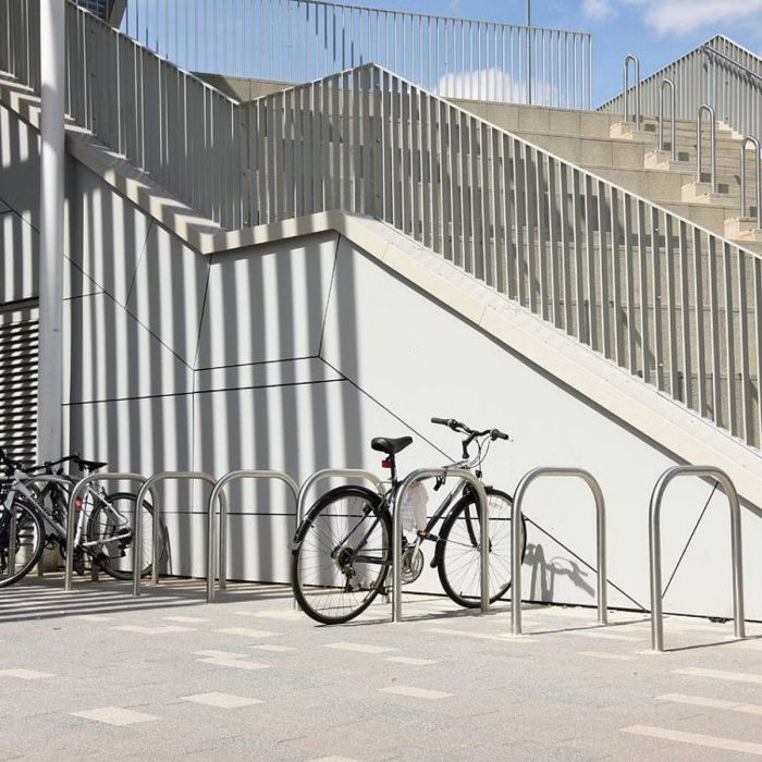 Sheffield Cycle Stand | Grade 304 Stainless Steel Baseplated