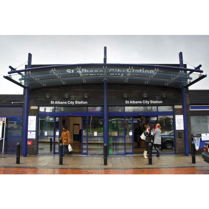 Entrance Canopy – St Albans Glazed Design