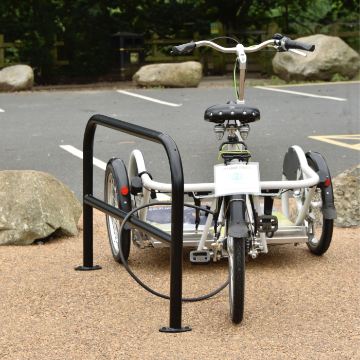 Sheffield Cycle Stand | 316 Stainless Steel Baseplated