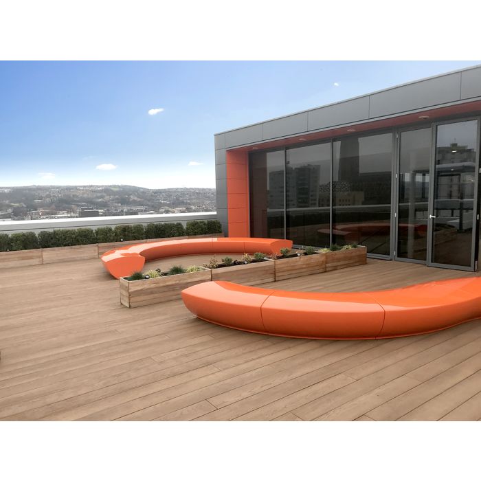 Serpentine Seating |Contemporary Street Furniture
