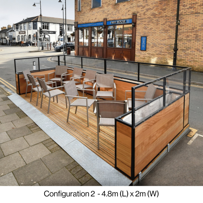 Parklet Systems for Public Realm | Modular Parklet UK