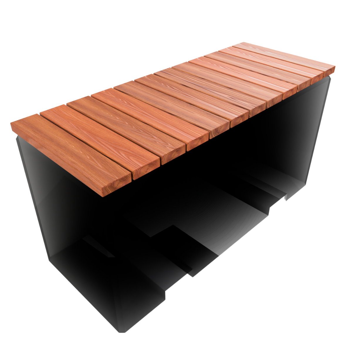 Extended Concrete Bench 1500 | Premium Unity Range | Broxap